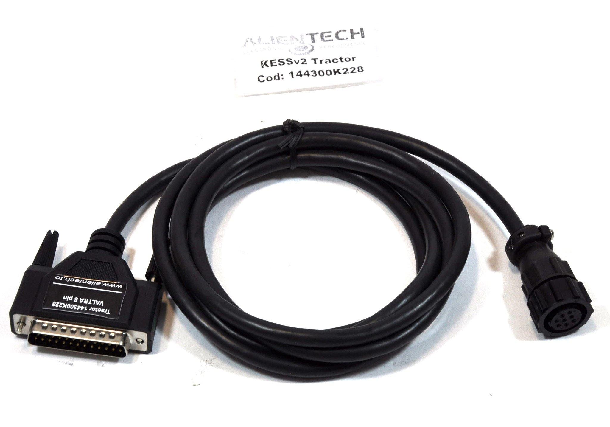 144300K228 - Agriculture Valtra 8 pin Tractor Cable – Alientech UK ...